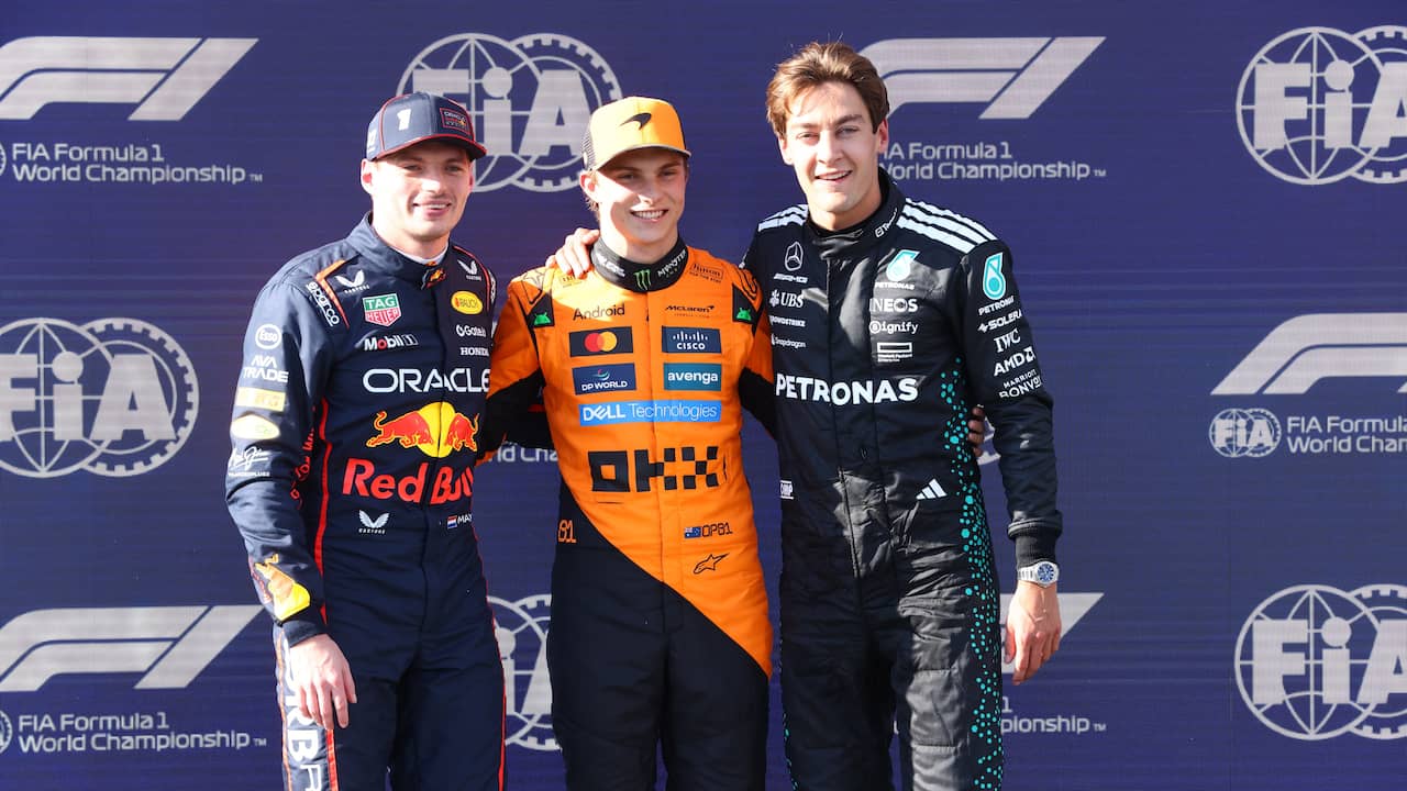 Bekijk de startopstelling voor de GP in Imola met Verstappen op plek twee | Formule 1 | NU.nl