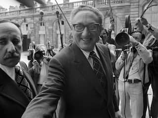 Amerikaanse diplomaat en Nobelprijswinnaar Henry Kissinger (100 ...