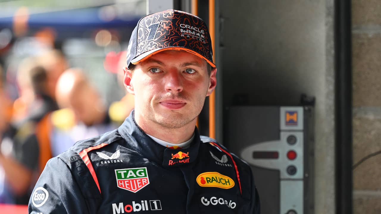 Verstappen ondanks tweede plek niet blij na sprintkwalificatie: 'Het gat is groot' | Formule 1 ...
