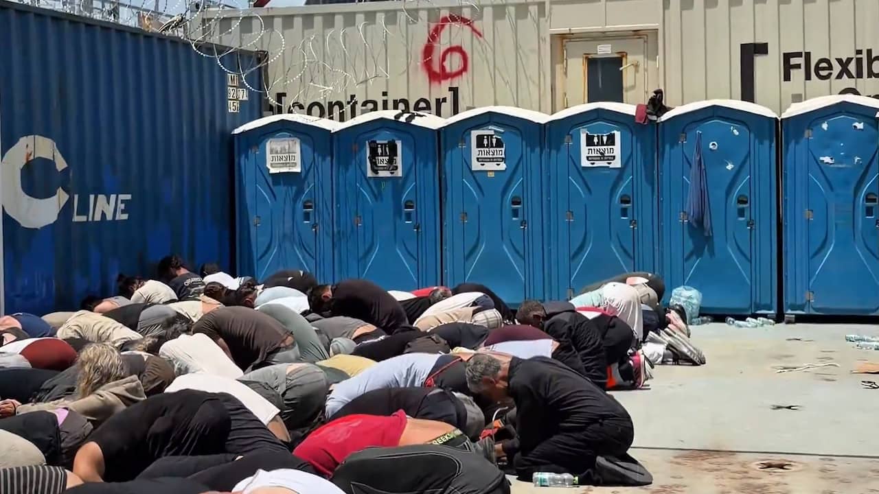 Meloni eist excuses Israël na deze beelden van activisten Gaza-vloot ...