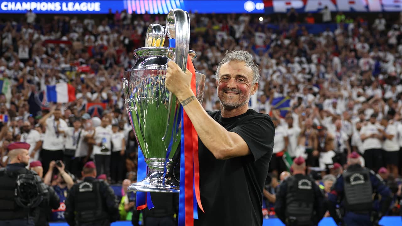 PSG-trainer Luis Enrique uitzinnig na CL-winst: 'Mooier dan zege van ...