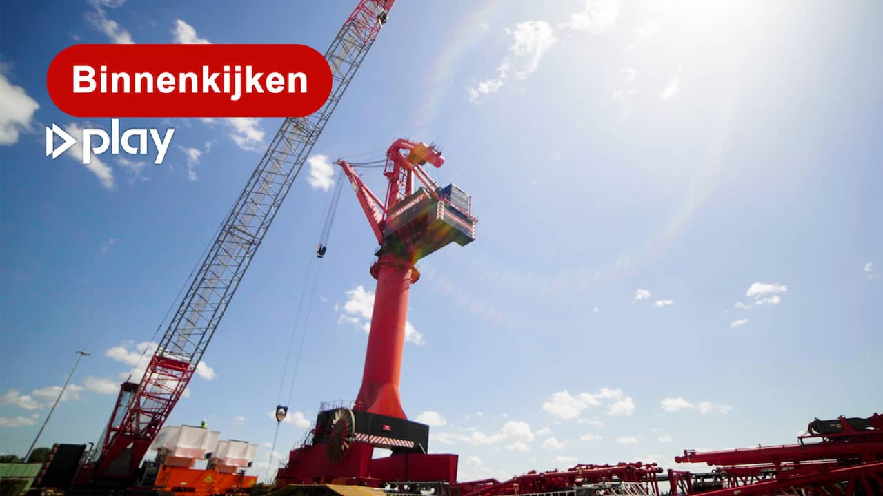 Dit Nederlandse bedrijf heeft de grootste hijskranen ter wereld | NU.nl