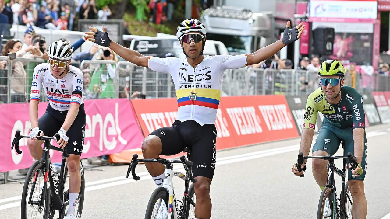 Pogacar had zenuwen bij verloren Giro-sprint: 'Lang geleden met twee ...