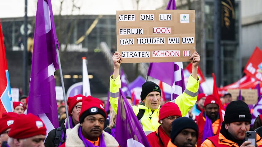 Loonstijging blijft ook in de eerste maanden van 2025 op hoog niveau ...