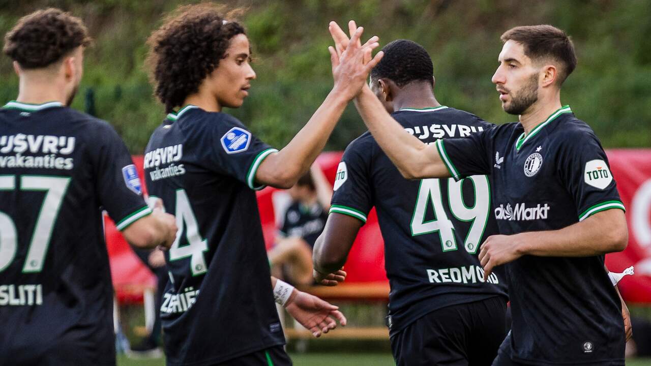 Feyenoord oefent 120 minuten: Ivanusec matchwinner, blessure voor ...