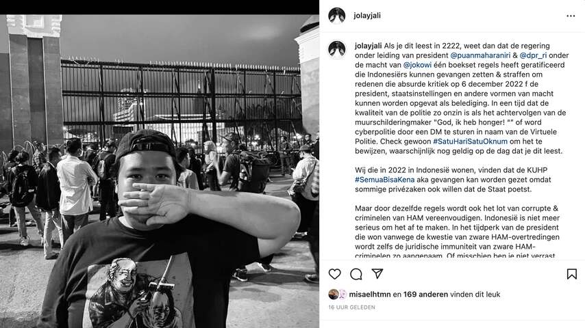 Indonesiërs voelen zich monddood gemaakt door nieuw wetboek: dit is ...