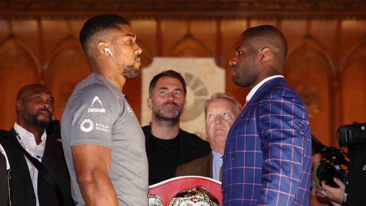 Bokser Joshua kan op Wembley na drie jaar weer titel pakken: 'Wil me ...