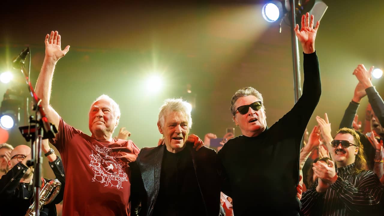 Golden Earring neemt met brok in keel afscheid: 'This is our last ...
