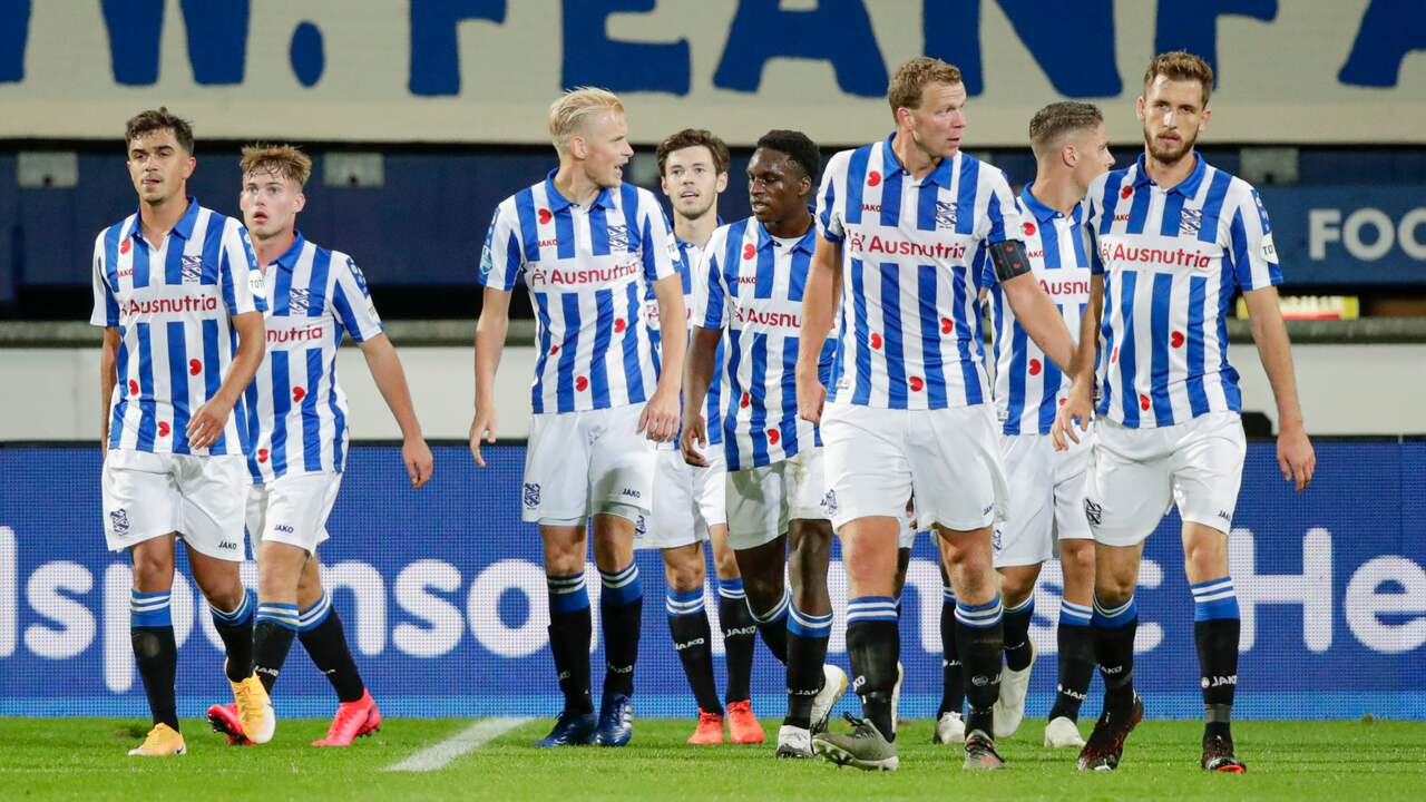 Heerenveen wint weer en blijft aan kop in Eredivisie, ruime zege PEC ...