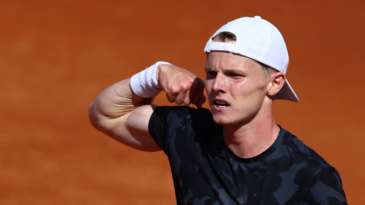 Jesper de Jong verrast tegen Davidovich Fokina en treft Sinner in Rome ...