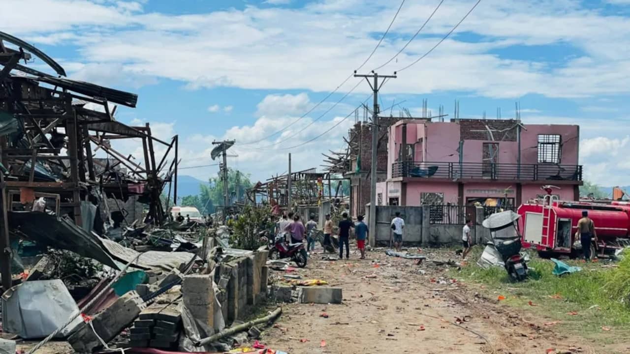 Tientallen doden en gewonden door grote explosie in Myanmar ...