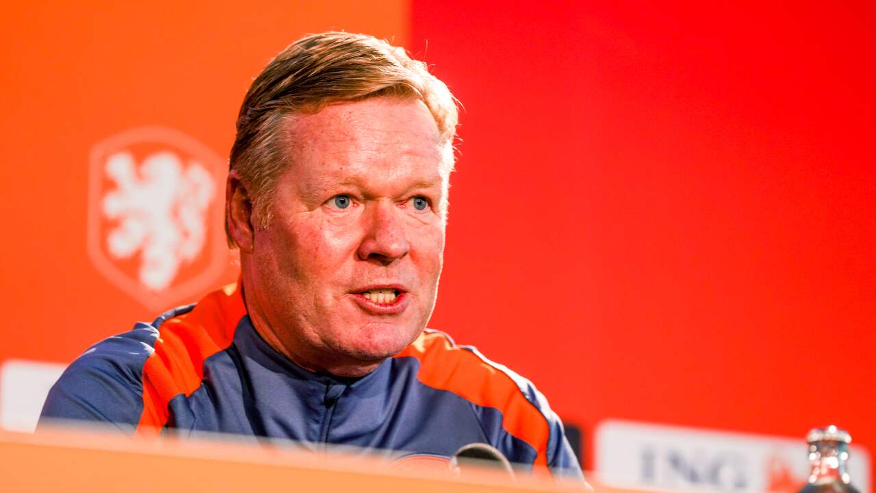 Live Oranje | Koeman op persconferentie: 'Zirkzee is klaar voor basisplaats' - NU.nl