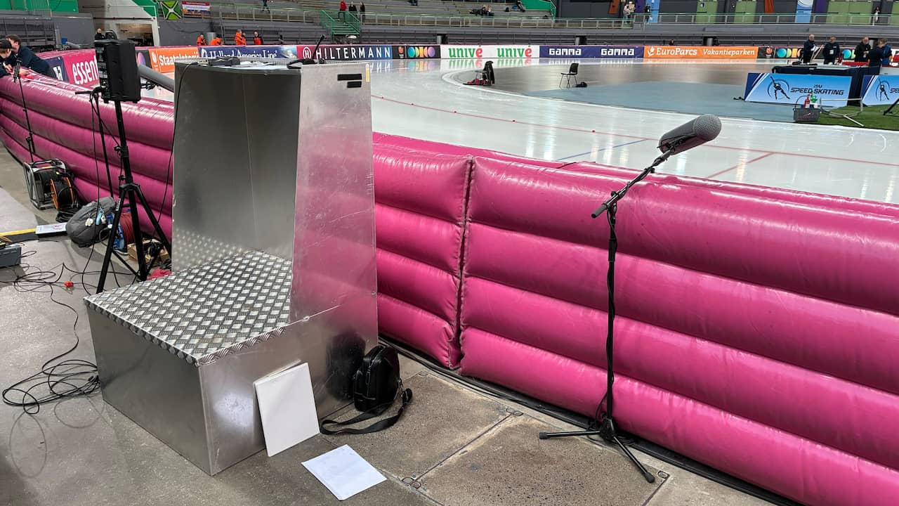 Wereldbeker schaatsen in Hamar vertraagd vanwege problemen met ...