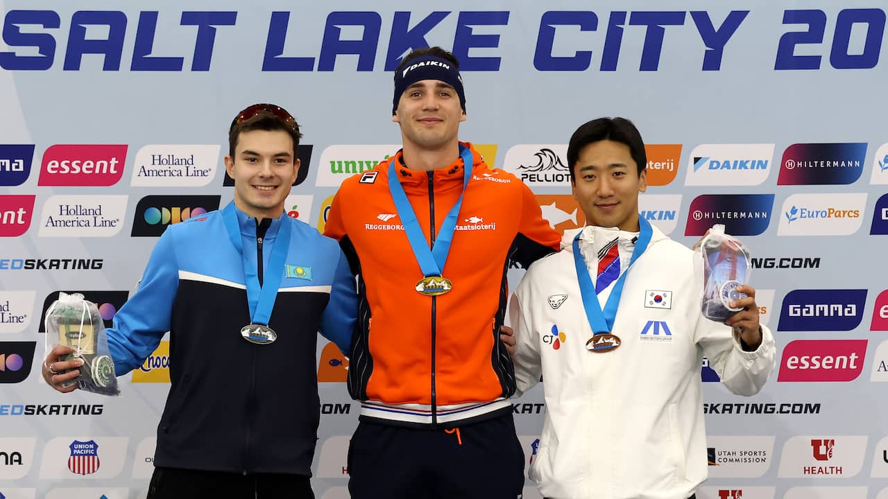 Jenning de Boo komt in Salt Lake City net tekort voor wereldrecord op ...