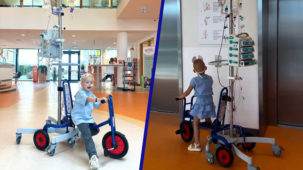 Speciale infuusfiets voor kinderen met kanker slaat aan: interesse uit ...