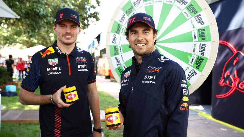 Spanning binnen Red Bull? Verstappen en Pérez willen het niet opblazen | Formule 1 | NU.nl