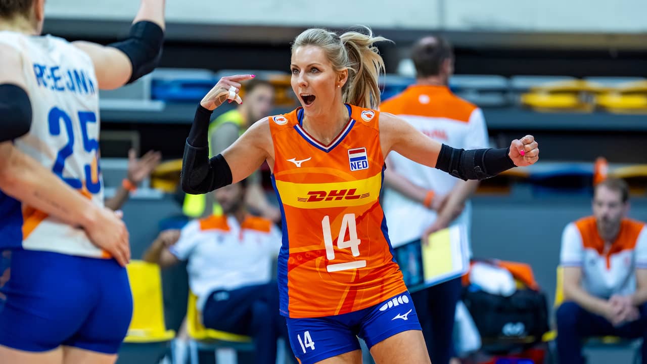 Volleybalster Laura Dijkema (35) stopt na 443 interlands bij Oranje ...