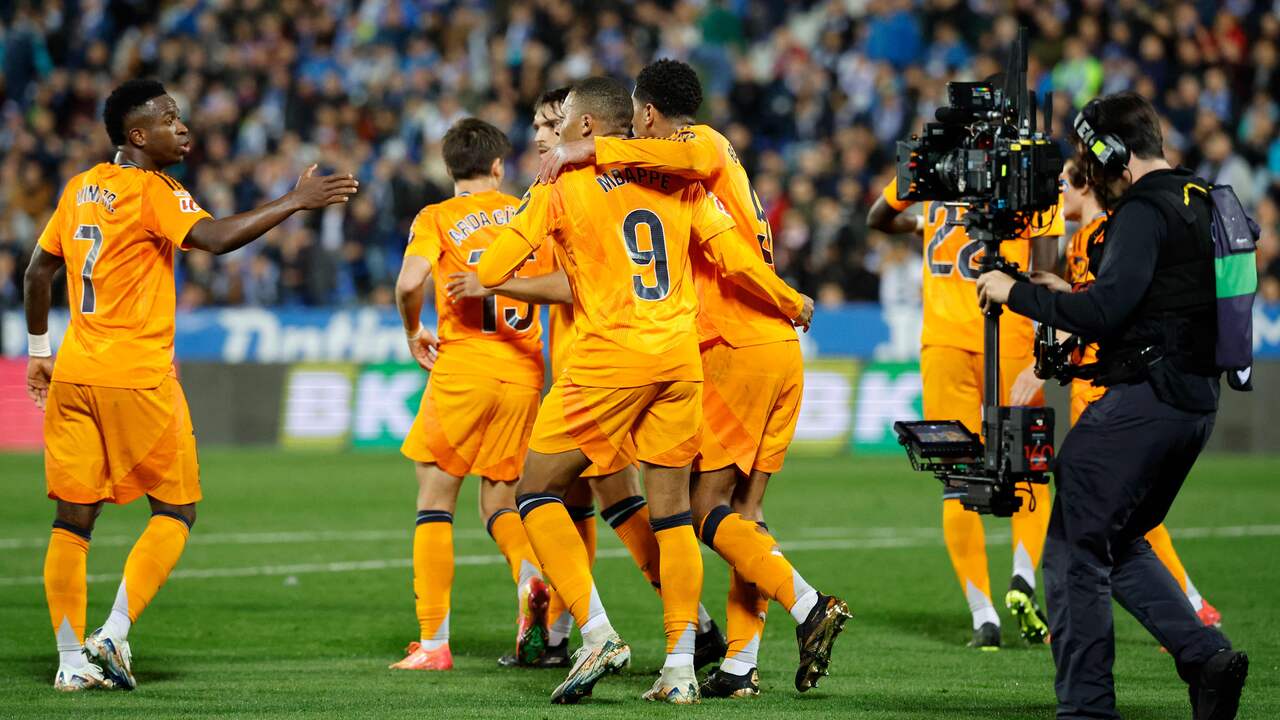 Real Madrid kruipt met goals Mbappé en Bellingham weer dichter bij ...