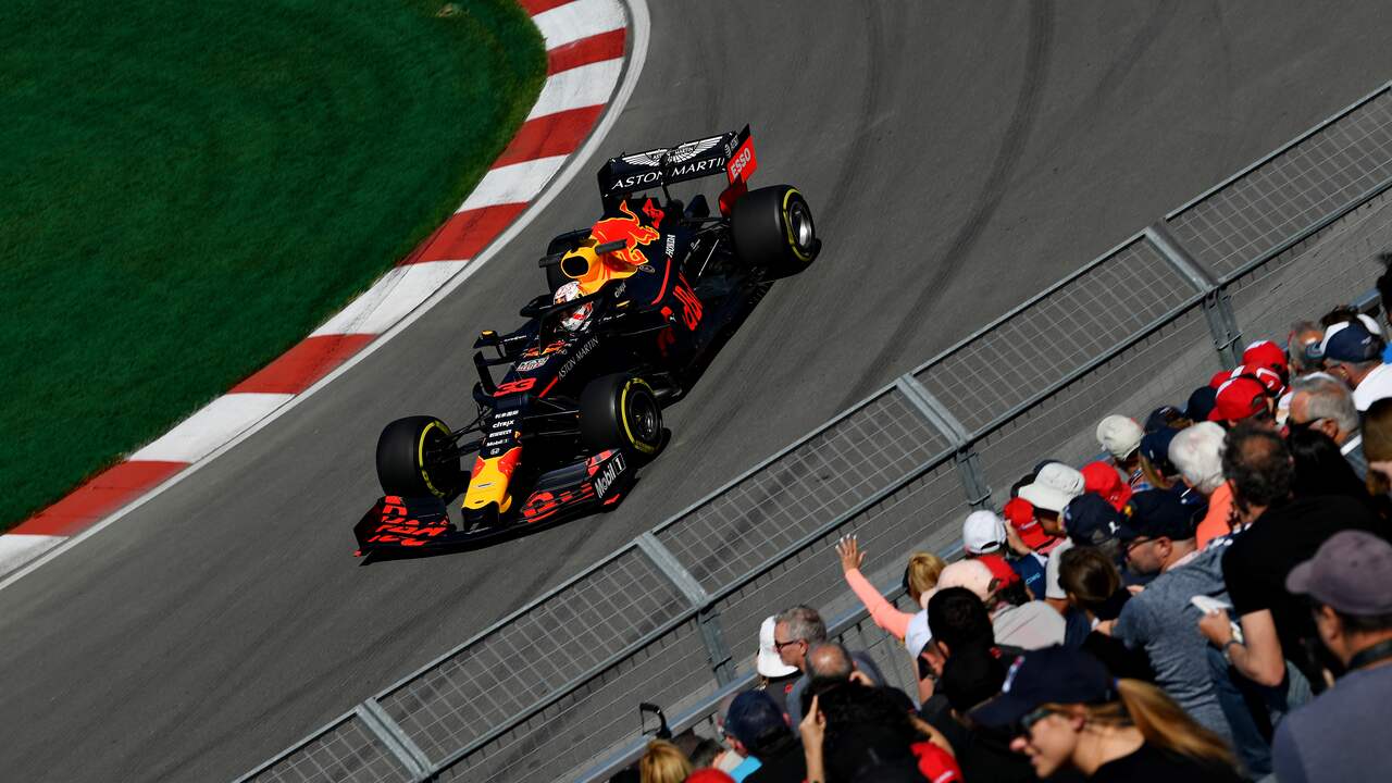 Verstappen klokt vierde tijd in eerste training GP Canada, Hamilton snelste | Formule 1 | NU.nl