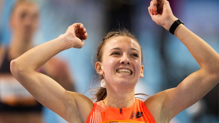 Femke Bol verbetert eigen wereldrecord op 400 meter bij NK indoor ...