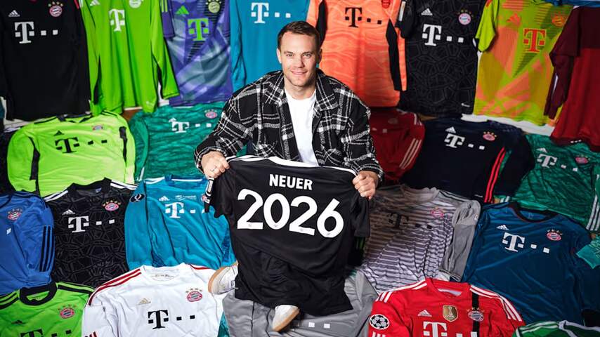 Bayern-icoon Neuer (38) tekent bij en gaat voor vijftiende seizoen in ...