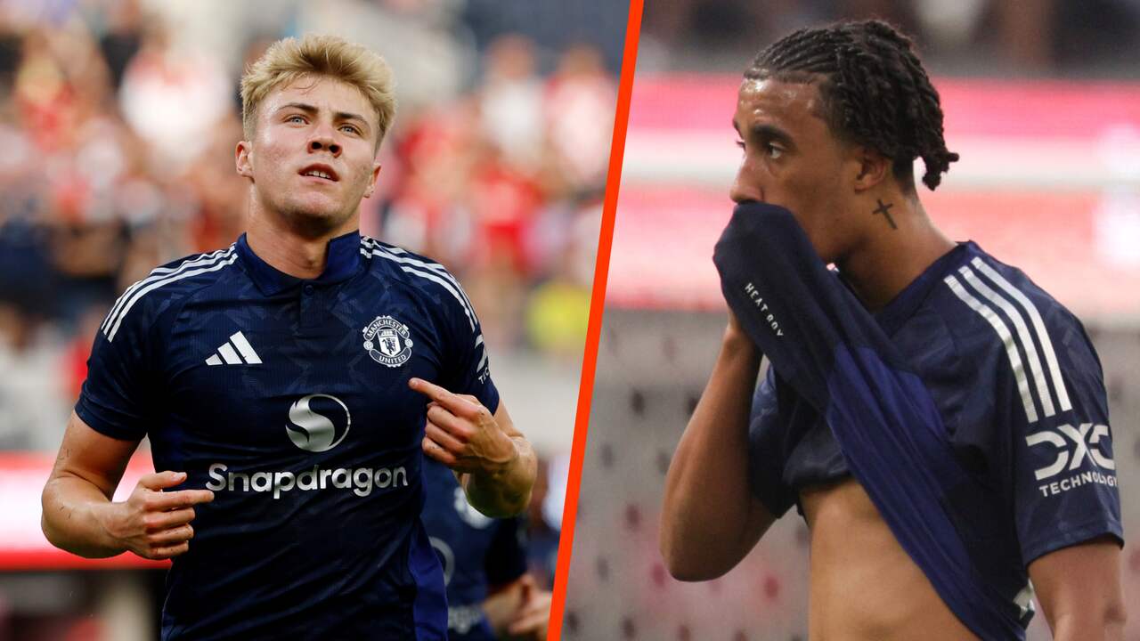 Ten Hag ziet spits Højlund en aankoop Yoro uitvallen in oefenduel met ...