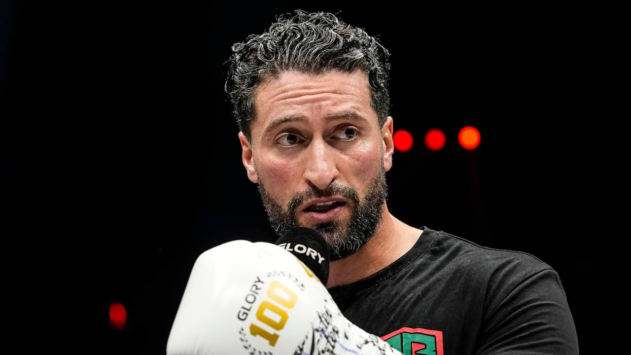 Ben Saddik teleurgesteld na snel einde op GLORY 100: 'Wilde op één been ...