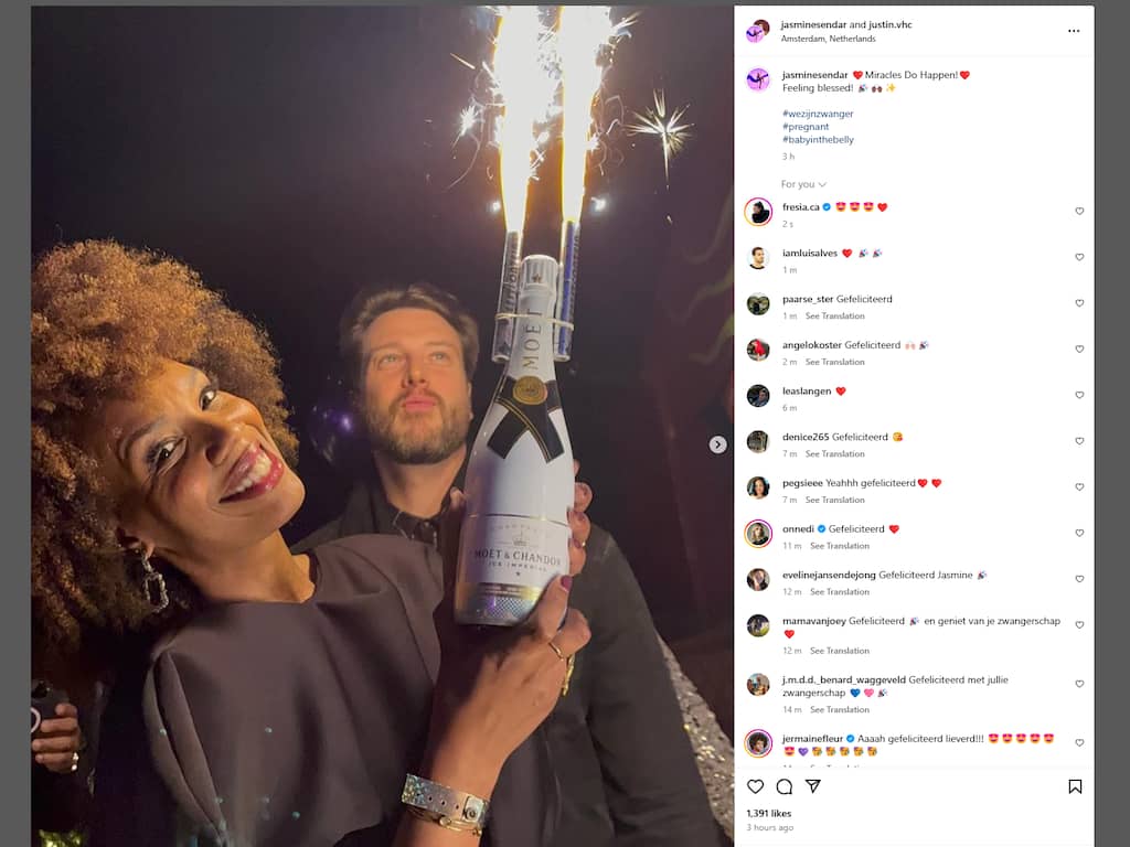 GTST-actrice Jasmine Sendar (47) is in verwachting: 'Wonderen gebeuren ...