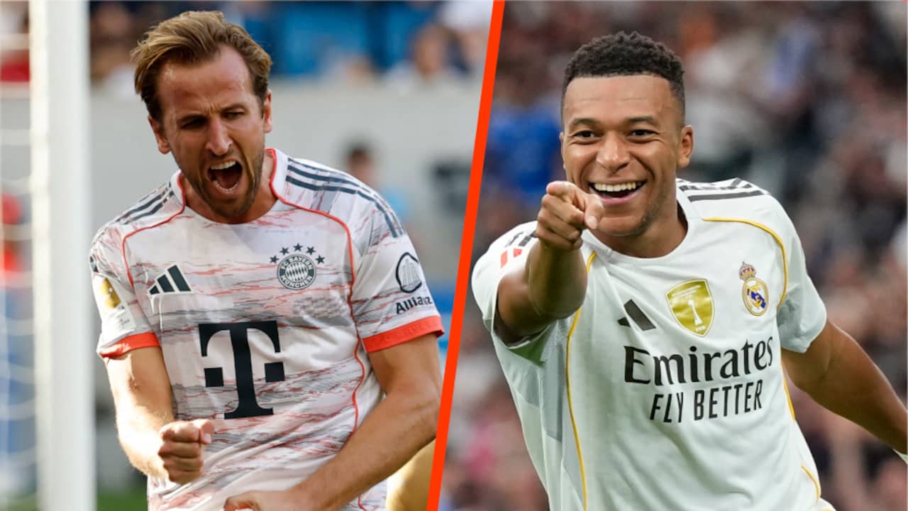 Kane schittert opnieuw bij Bayern met hattrick, ook Mbappé scoort weer ...