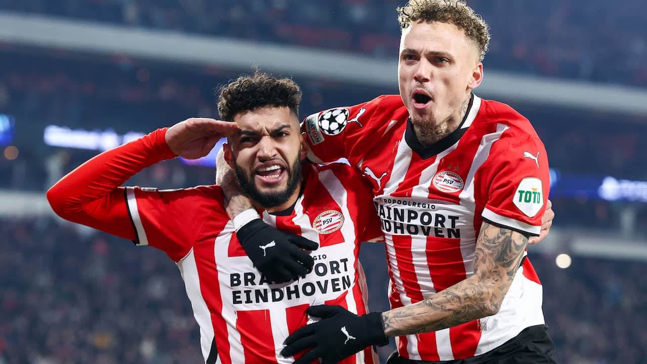 PSV klopt Juventus in zinderend duel en is achtstefinalist in Champions ...