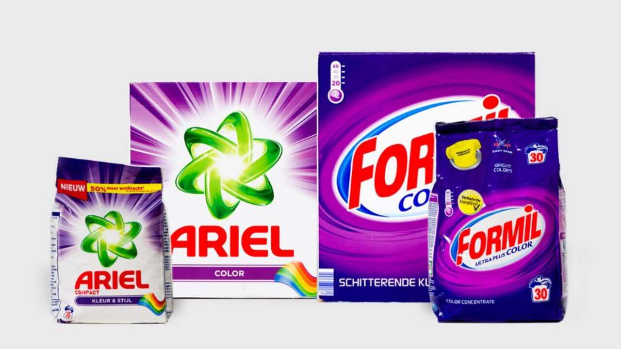 Grootverpakkingen Ariel en Formil wassen minder goed | Consumentenbond ...