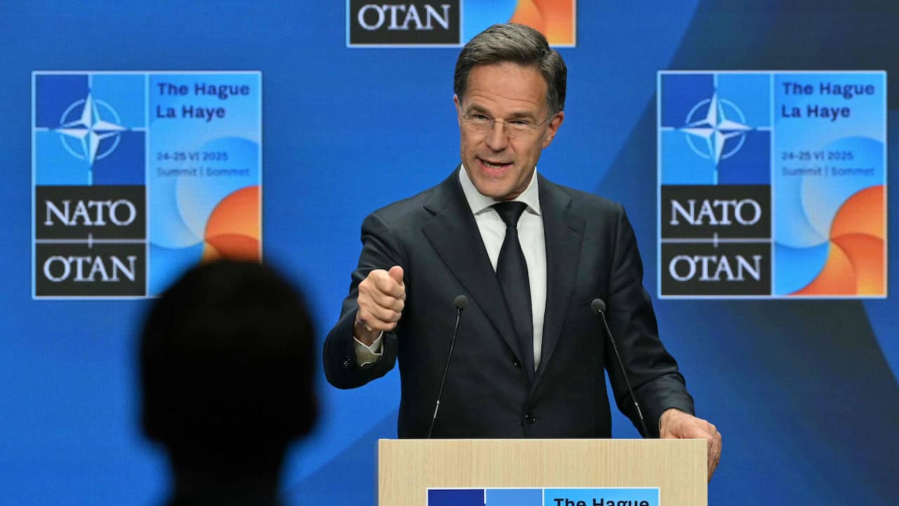 Rutte in slotspeech NAVO-top: 'Basis gelegd voor krachtige NAVO' | NU.nl