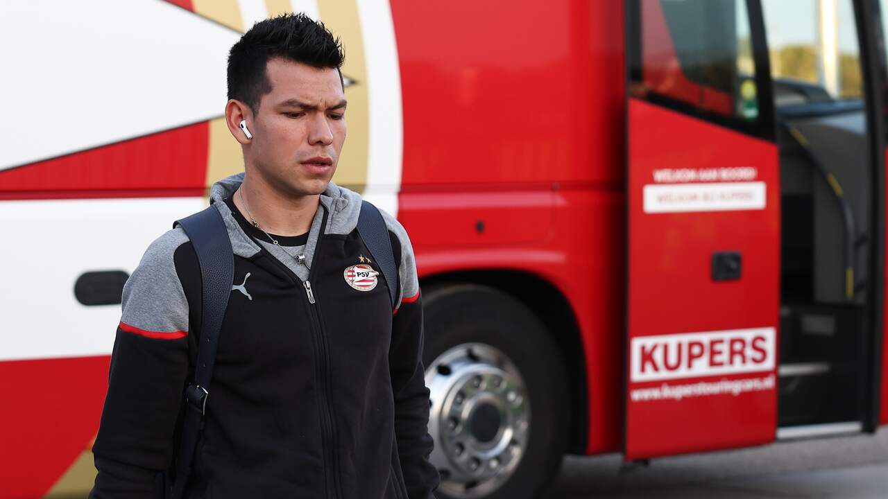 PSV begint met Lozano en Til aan uitduel met Almere City, Bakayoko op de bank | Voetbal | NU.nl