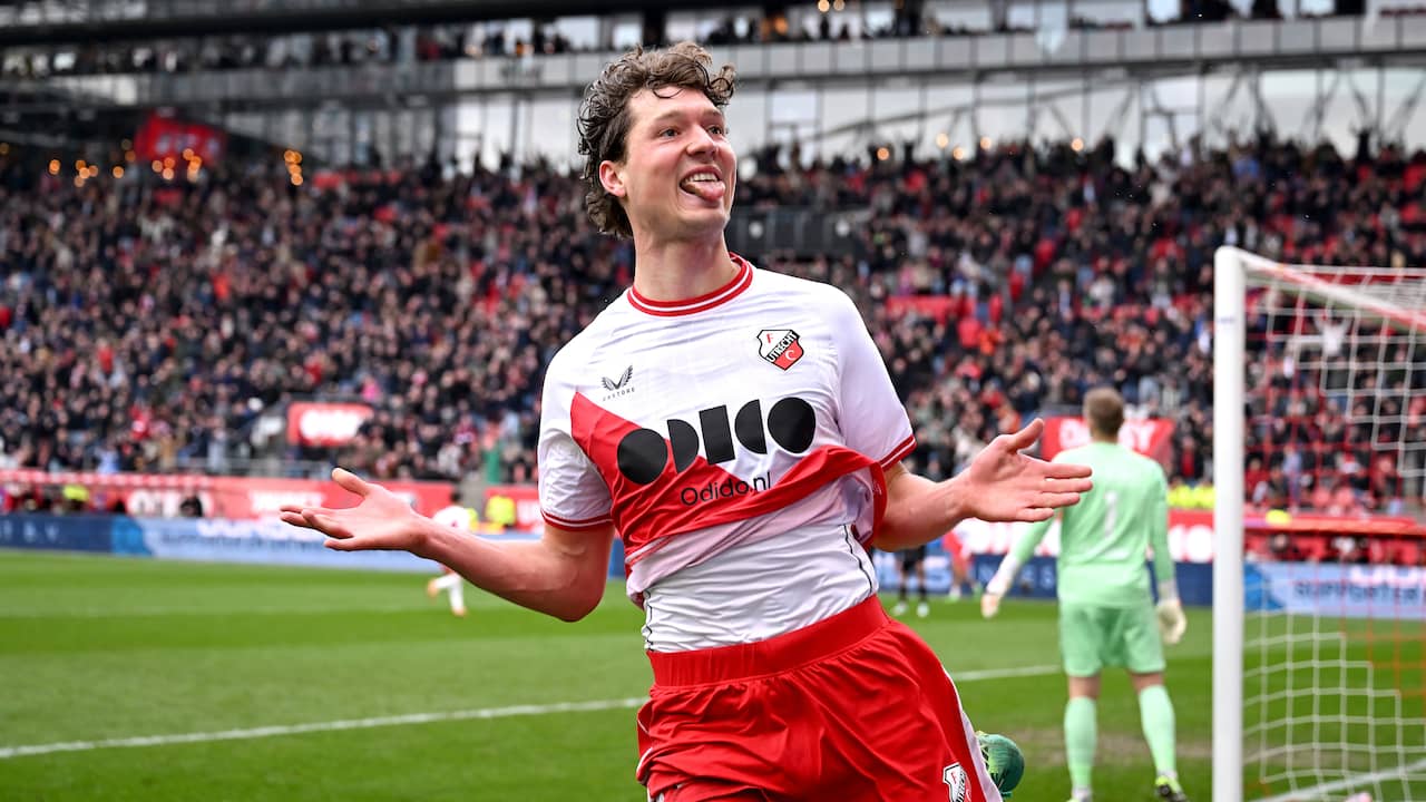 Sam Lammers scoort bij FC Utrecht als Inzaghi: 'Vertrouwen nooit ...