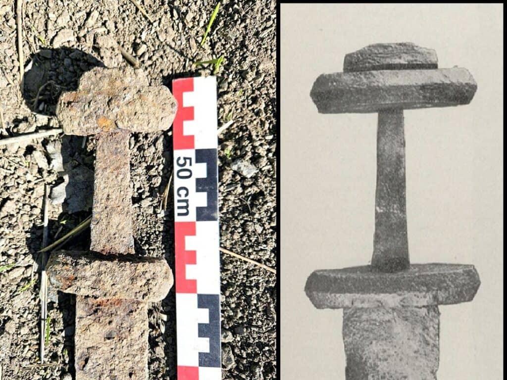 Zesjarig kind uit Noorwegen vindt 1.300 jaar oud zwaard tijdens ...