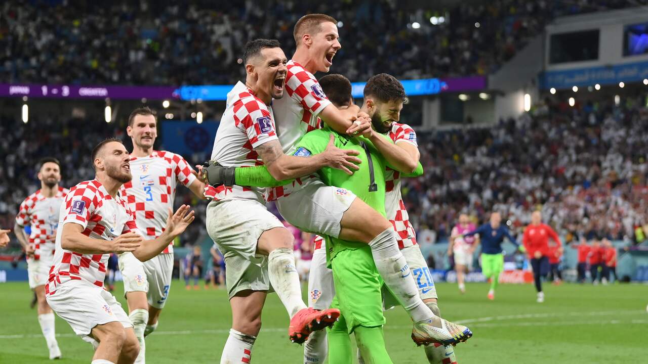 Kroatië beëindigt WK-droom Japan via penalty's en staat in kwartfinales ...