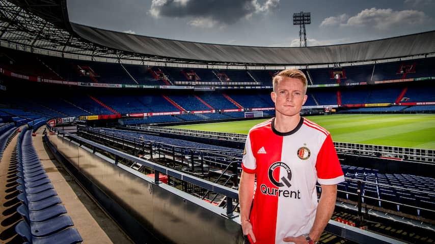 Aanvaller Larsson tekent voor vier jaar bij Feyenoord | Voetbal | NU.nl