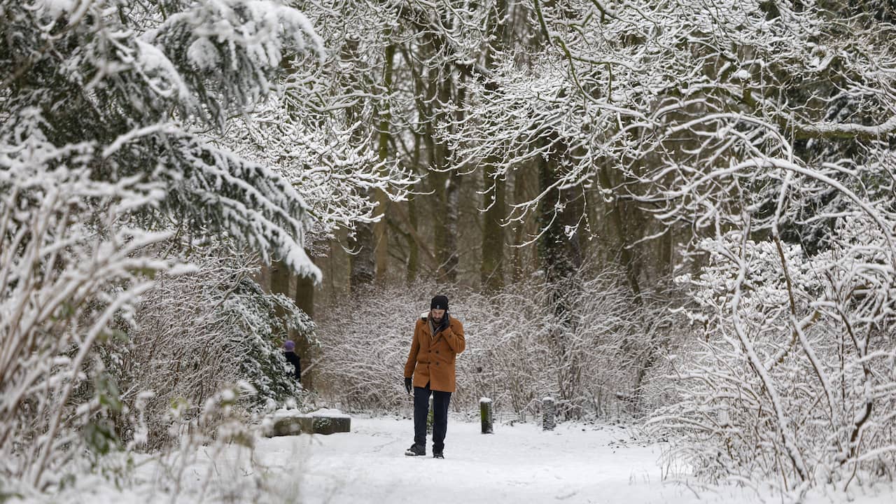 Live weer | Nieuwe sneeuw trekt over Nederland, wegen afgesloten in ...