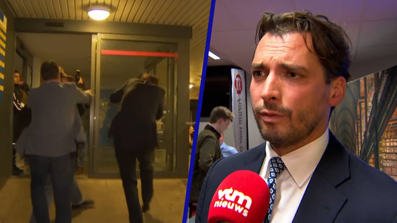 Thierry Baudet nog 'dizzy' na klap: 'Ik ga zeker aangifte doen' | NU.nl
