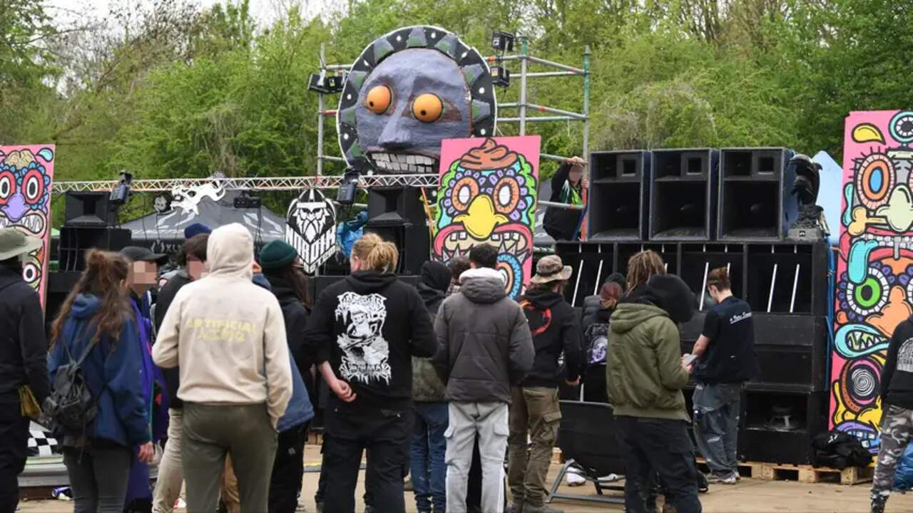 Uit met de pret: grote illegale rave in België na drie dagen afgelopen ...