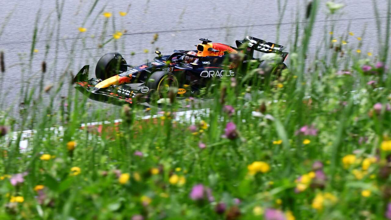Stilgevallen Verstappen klokt snelste tijd in enige vrije training Oostenrijk | Formule 1 | NU.nl