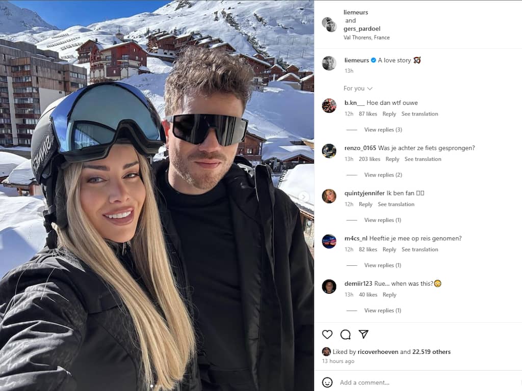 Gers Pardoel deelt foto met nieuwe vriendin: 'Een liefdesverhaal' | Achterklap | NU.nl