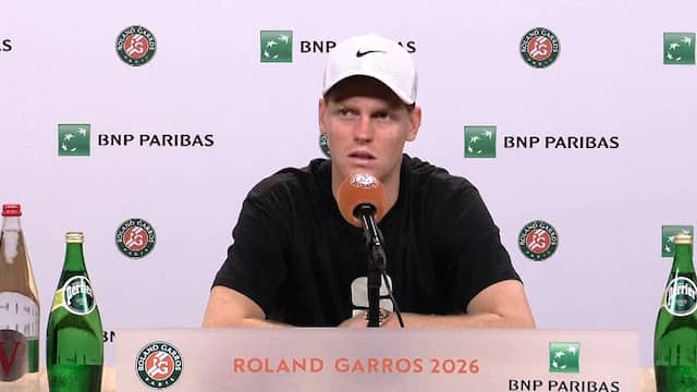 Sinner na uitschakeling op Roland Garros: 'Kwam man met de hamer tegen ...