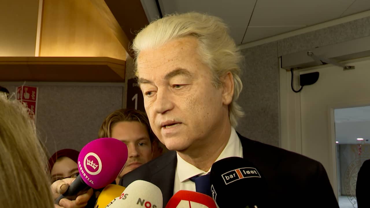 Wilders: 'NSC, stop met dwarsliggen, anders valt kabinet' | NU.nl