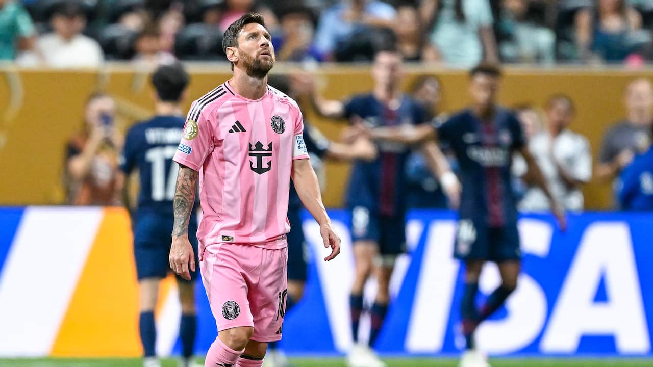 Messi lijdt met Inter Miami op WK voor clubs pijnlijk verlies tegen ...