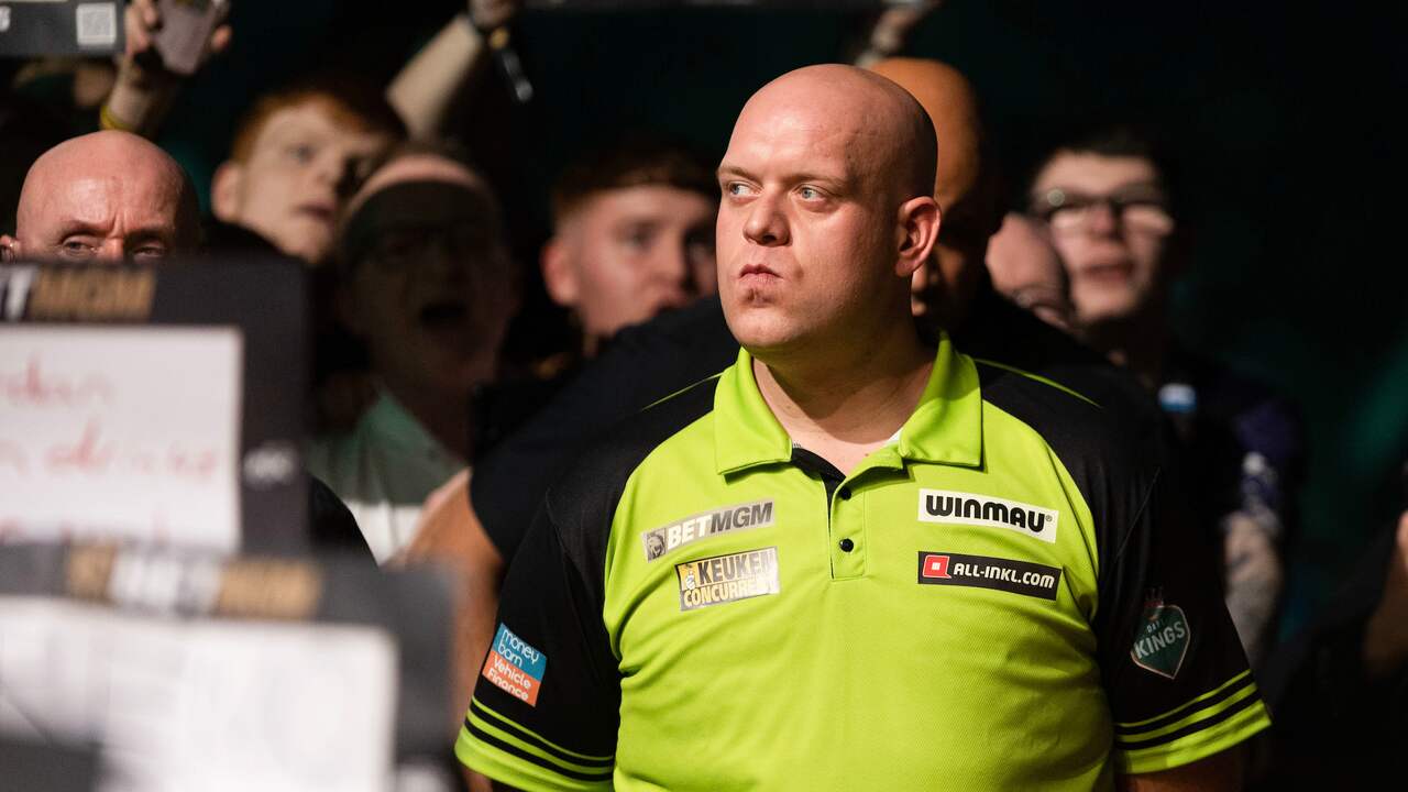 Van Gerwen finisht op fraaie wijze tegen Smith | NU.nl