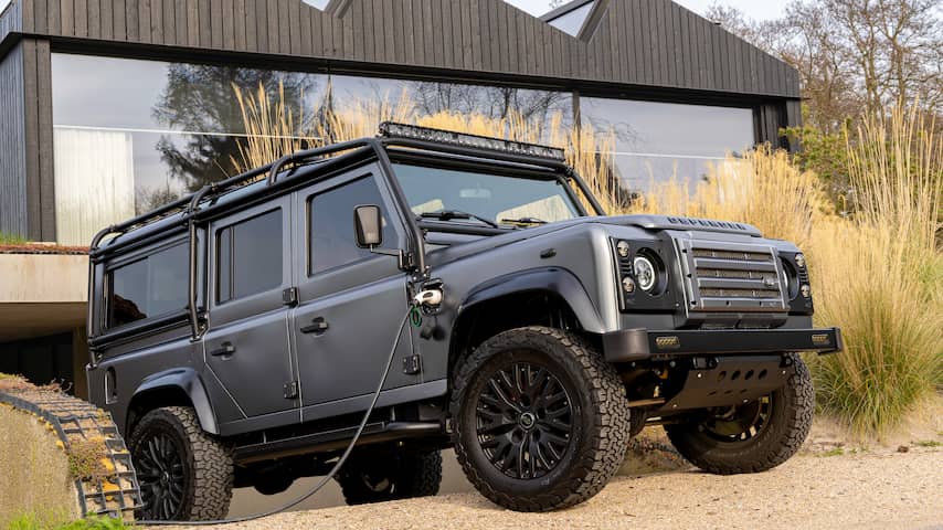 25 jaar oude, dieselende Land Rovers zijn om te bouwen tot elektrische ...