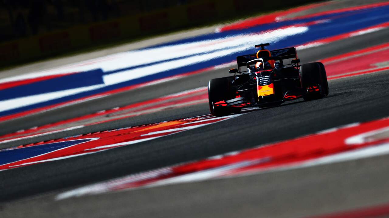 Verstappen derde bij tweede training in VS, Hamilton rijdt snelste tijd | Formule 1 | NU.nl