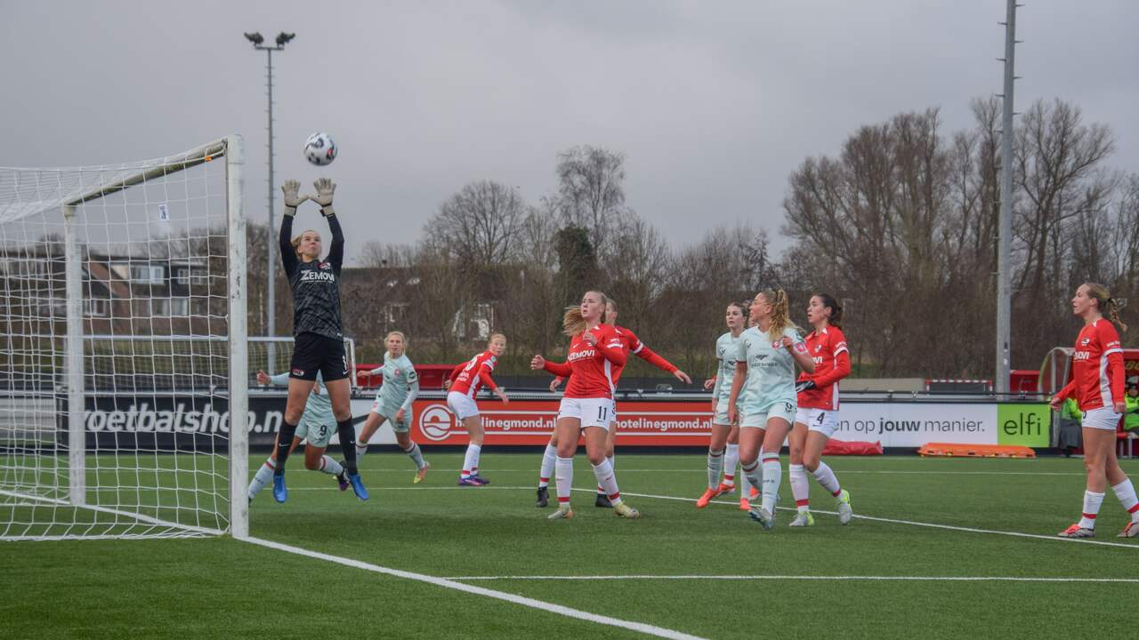 FC Twente Vrouwen wint van AZ door late goal en houdt Eredivisie-top in vizier | Voetbal | NU.nl