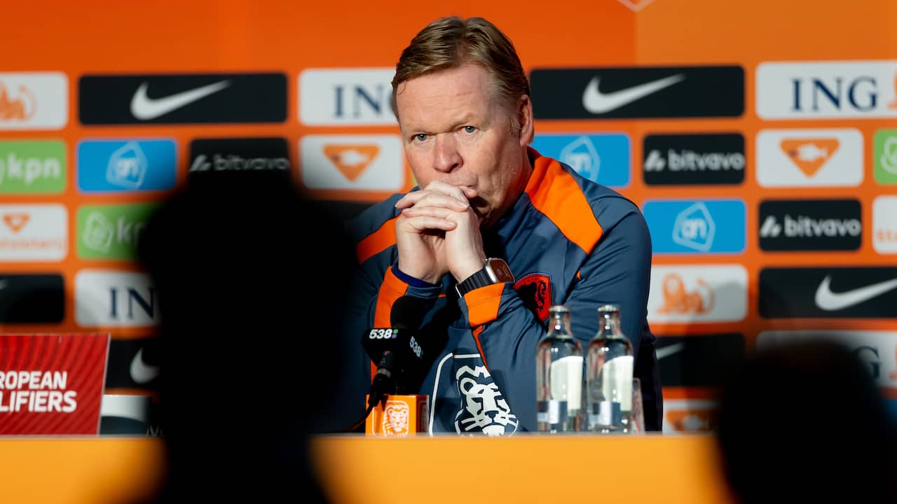 Koeman hint op wijzigingen bij Oranje en speeltijd Valente in duel met ...
